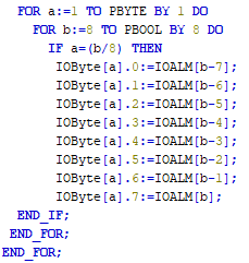 关于codesys BYTE与BOOL数组联合体测试。苏州实操派PLC培训-专注于汇川技术PLC产品培训 - Powered by Discuz!